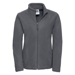 Russel Athletic Russell - Fleecejacke Durchgehender Rei&szlig;verschluss f&uuml;r Damen - F&uuml;r Au&szlig;en (Grau unifarben)
