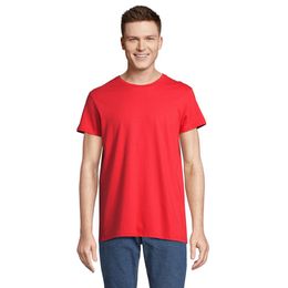 SOLS - "Re Crusader" T-Shirt f&uuml;r Herren/Damen Unisex (Leuchtend Rot)