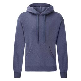 Fruit of the Loom - "Classic" Kapuzenpullover f&uuml;r Herren/Damen Unisex (Heide Blau)