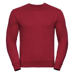 Russel Athletic Russell Herren Authentic Sweatshirt, schmaler Schnitt (Rot)
