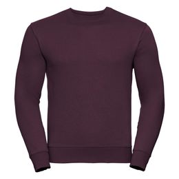 Russel Athletic Russell Herren Authentic Sweatshirt, schmaler Schnitt (Weinrot)