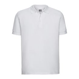 Russel Athletic Russell - "Ultimate" Poloshirt f&uuml;r Herren (Wei&szlig;)
