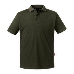 Russel Athletic Russell Herren Polo-Shirt Pure Organic (Olive)