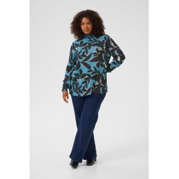 Kaffe Langarm-Bluse KCami Langarm-Bluse Regular fit black blue