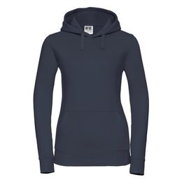 Russel Athletic Russell Damen Kapuzenpullover, 3lagig (Marineblau)