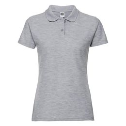 Russel Athletic Russell - "Classic" Poloshirt f&uuml;r Damen (Helle Oxfordfarbe meliert)