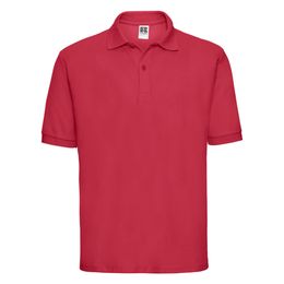 Russel Athletic Russell - "Classic" Poloshirt f&uuml;r Herren (Rot)