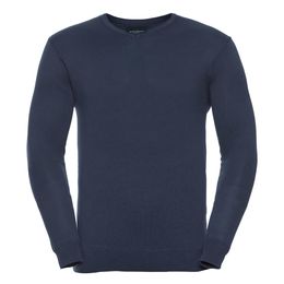 Russel Athletic Russell Collection Strickpullover mit V-Ausschnitt (Dunkles Marineblau)