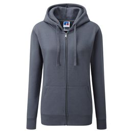 Russel Athletic Russell Damen Kapuzenjacke, 3lagig (Convoy Grau)