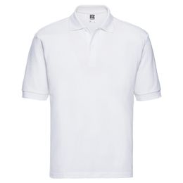 Russel Athletic Russell - "Classic" Poloshirt f&uuml;r Herren (Wei&szlig;)
