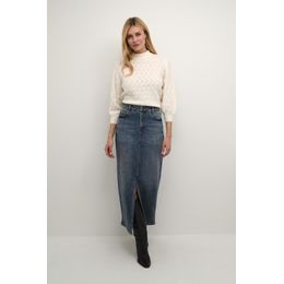 Kaffe Strickpullover Regular fit white