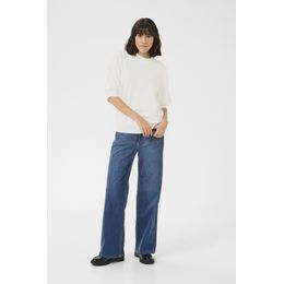 Kaffe Strickpullover Regular fit white
