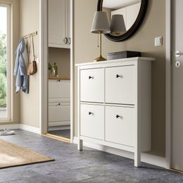 IKEA HEMNES Schuhschrank 4 F&auml;cher