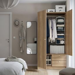 IKEA VILHATTEN Kleiderschrank m 2 T&uuml;ren+2Schubl.