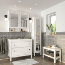 IKEA HEMNES / ORRSJ&Ouml;N Waschbschr+Schubladen/Waschb/Mibatn