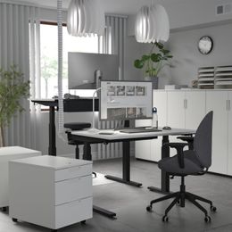 IKEA MITTZON Schreibtisch sitz/steh