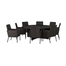 IKEA VITTSK&Auml;R Tisch und 8 St&uuml;hle