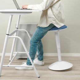 IKEA GLADH&Ouml;JDEN / NILSERIK Schreibtisch und St&uuml;tze sitz/steh