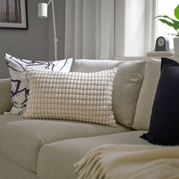 IKEA SVARTPOPPEL Kissenbezug