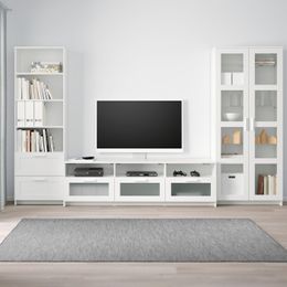 IKEA BRIMNES TV-Komb. mit Vitrinent&uuml;ren