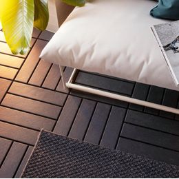 IKEA RUNNEN Bodenrost/au&szlig;en