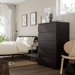 IKEA MALM Kommode mit 6 Schubladen