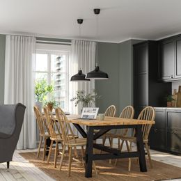IKEA SKOGSTA / SKOGSTA Tisch und 6 St&uuml;hle