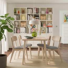 IKEA LISABO / LISABO Tisch und 4 St&uuml;hle