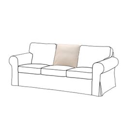 IKEA EKTORP Innenkissen f R&uuml;ckenp 3er-Sofa mitt