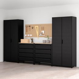 IKEA BROR Aufbew. mit Schrank/Werkbank