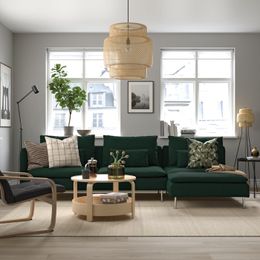 IKEA S&Ouml;DERHAMN 4er-Sofa mit R&eacute;camiere