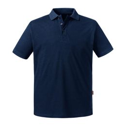 Russel Athletic Russell Herren Polo-Shirt Pure Organic (Marineblau)