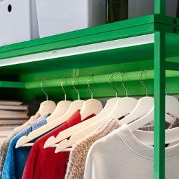 IKEA PLATSA H&auml;ngegarderobe, offen