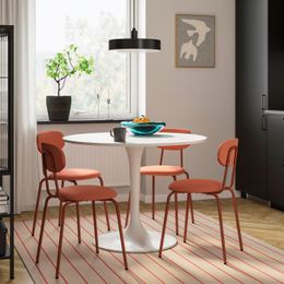 IKEA DOCKSTA / SANDSBERG Tisch und 4 St&uuml;hle