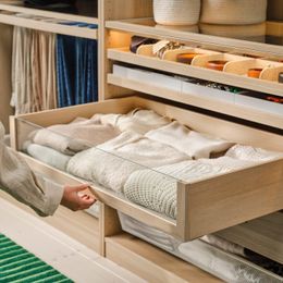 IKEA KOMPLEMENT Schublade mit Glasfront