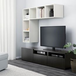 IKEA BEST&Aring; / EKET TV-Schrankkombination