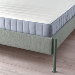 IKEA T&Auml;LL&Aring;SEN Bettgestell gepolstert mit Matratze