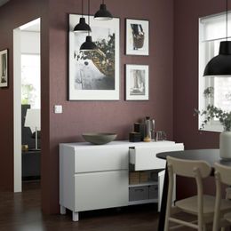 IKEA BEST&Aring; Aufbewkomb.+T&uuml;ren/Schubladen