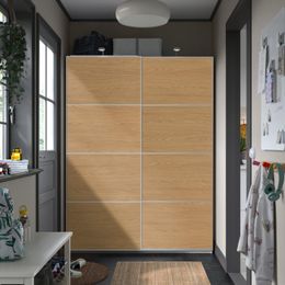 IKEA PAX / MEHAMN Kleiderschrank mit Schiebet&uuml;ren