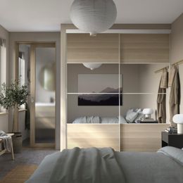 IKEA SKYTTA / BOAXEL Reach-in-Kleiderschrank +Schiebet&uuml;r