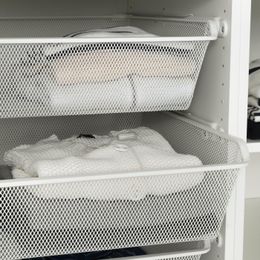 IKEA KOMPLEMENT Netzdrahtkorb mit Auszugschiene