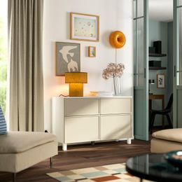 IKEA BEST&Aring; Aufbewkomb.+T&uuml;ren/Schubladen