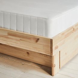 IKEA GLAMBERGET Bettgestell + Aufbewahrung+Matratze