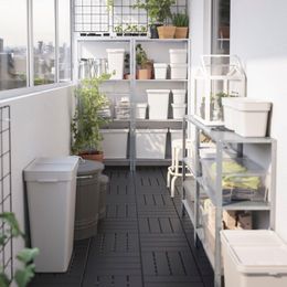 IKEA H&Aring;LLBAR Beh&auml;lter mit Deckel