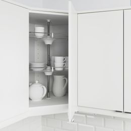 IKEA METOD Wandeckschrank mit Karussell