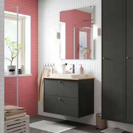 IKEA HAVB&Auml;CK / ORRSJ&Ouml;N Waschbschr+Schubladen/Waschb/Mibatt