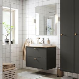 IKEA HAVB&Auml;CK / ORRSJ&Ouml;N Waschbschr+Schubladen/Waschb/Mibatt