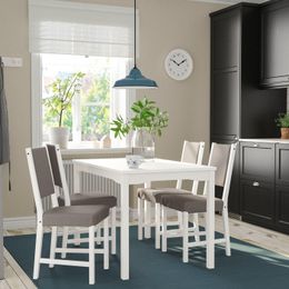 IKEA HAUGA / STEFAN Tisch und 4 St&uuml;hle