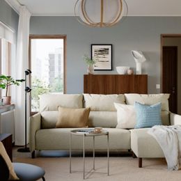 IKEA MANNARP 3er-Sofa mit R&eacute;camiere