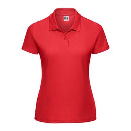 Russel Athletic Russell - "Classic" Poloshirt f&uuml;r Damen (Leuchtend Rot)